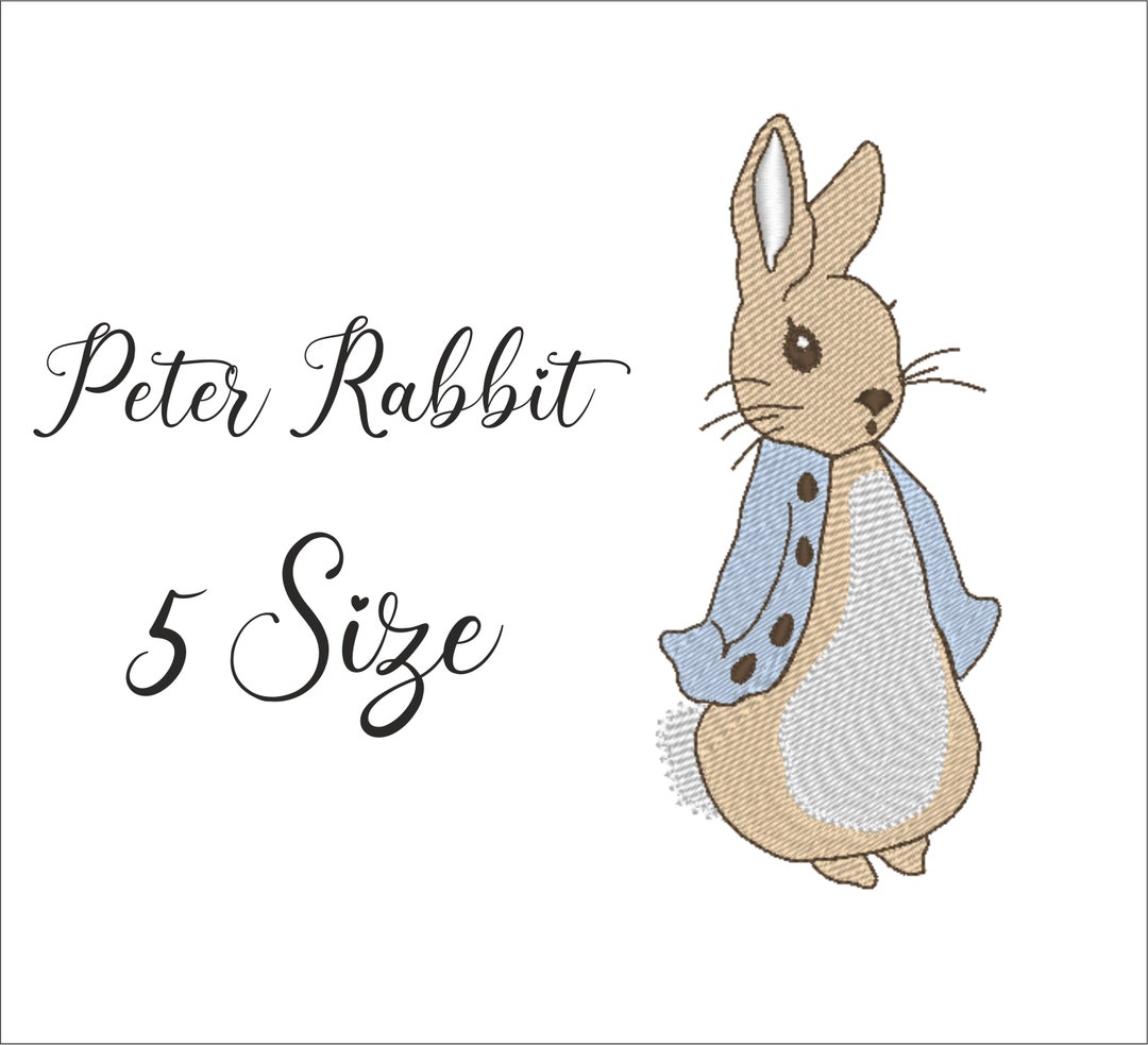 The Tale of Peter Rabbit Embroidery Machine Digital Files , Peter ...