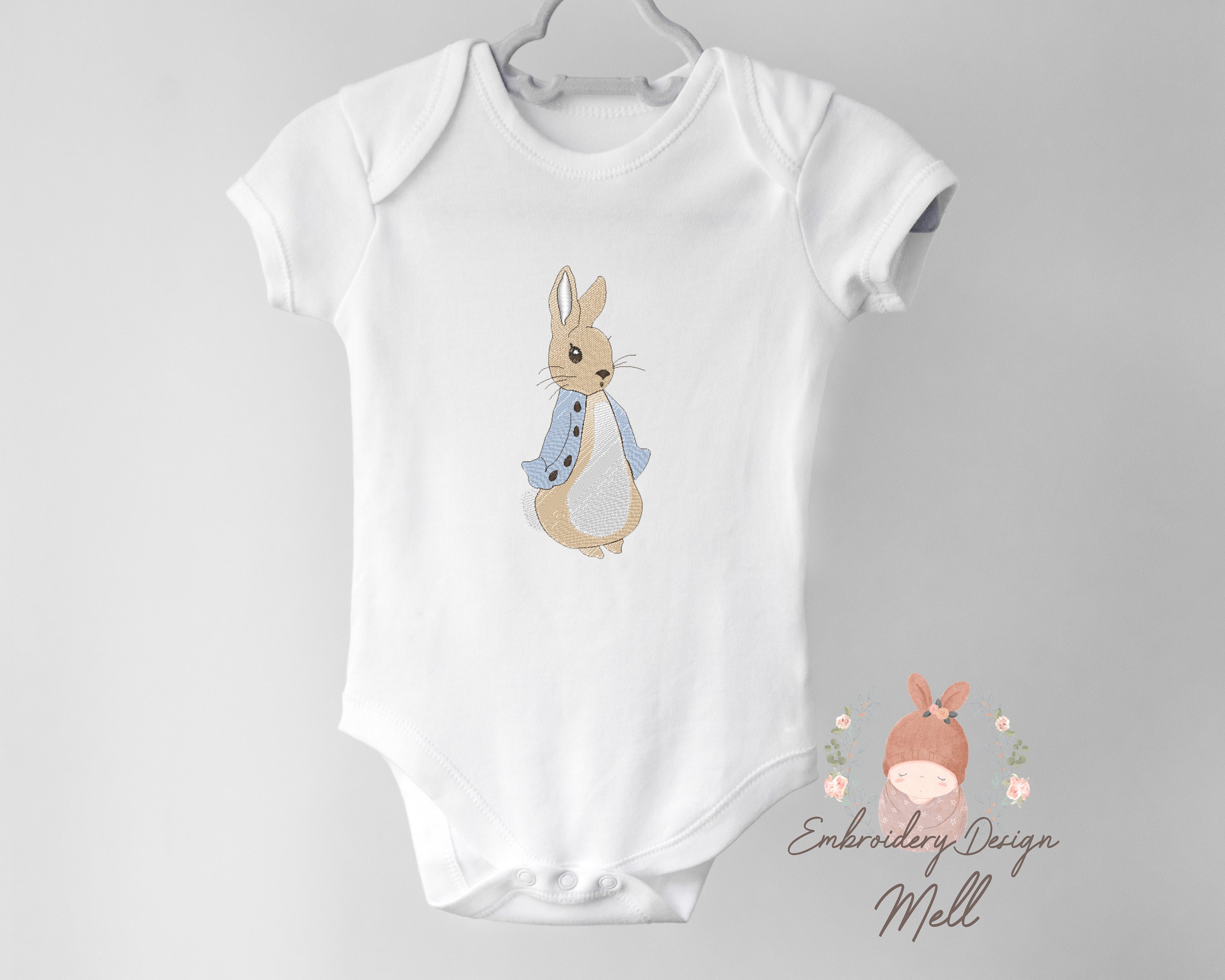 Peter Rabbit Embroidery Machine Design (digital Files) - Etsy