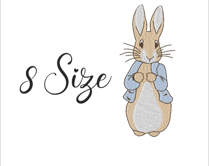 The Tale of Peter Rabbit and Flopsy Bunnies 4x4 Hoop Embroidery Machine ...