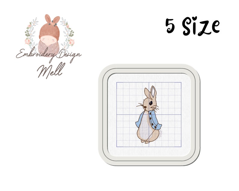 The Tale of Peter Rabbit Embroidery Machine Digital Files , Peter ...