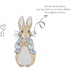 The Tale of Peter Rabbit Embroidery Machine Pattern File,cottontail ...