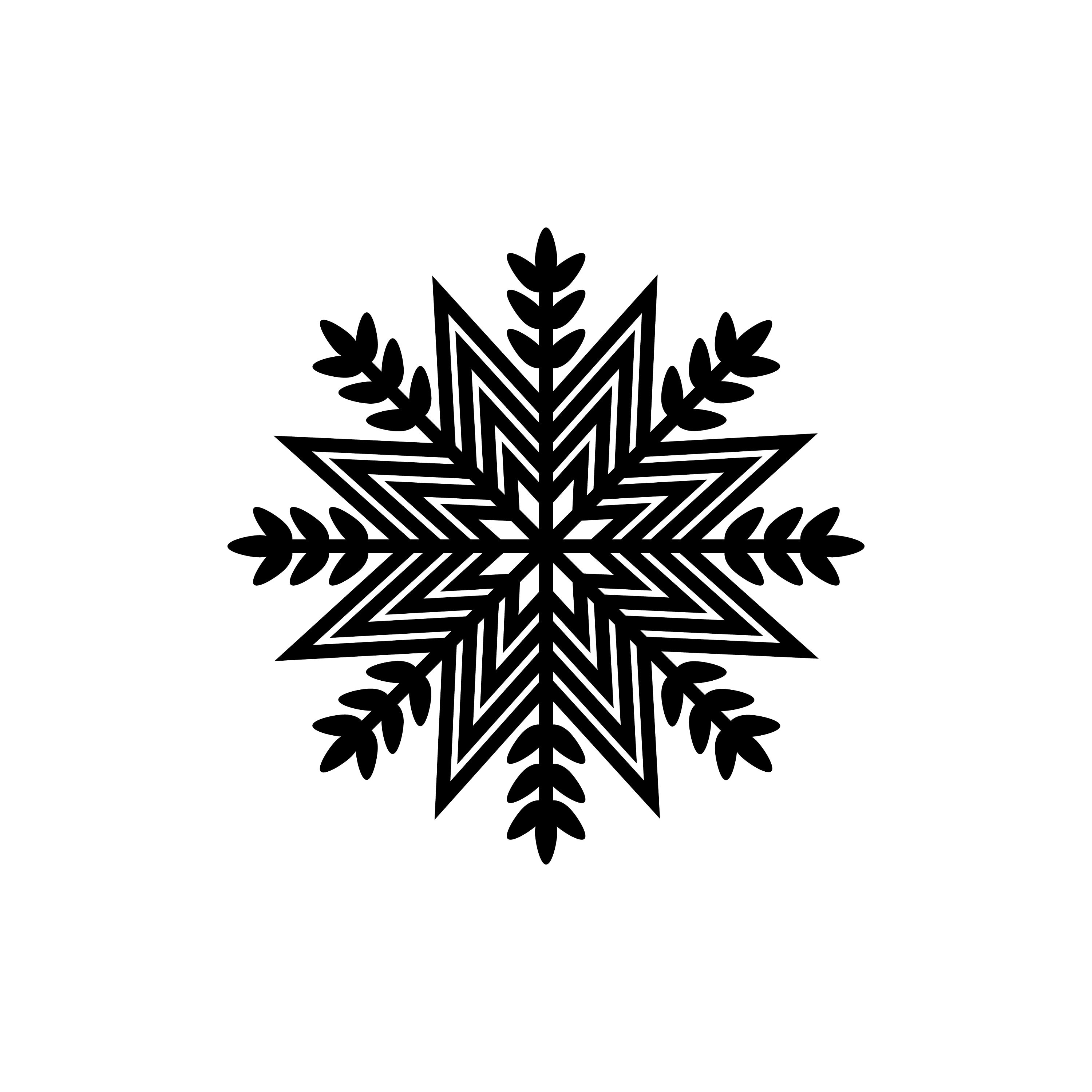 Snowflakes Svg Bundle 20 Designs, Snowflakes Svg, Snowflakes Png ...