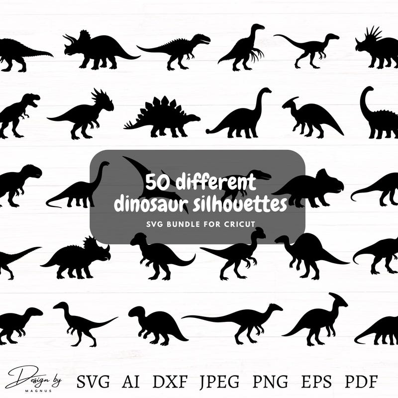 Dinosaur Art Decals - Etsy