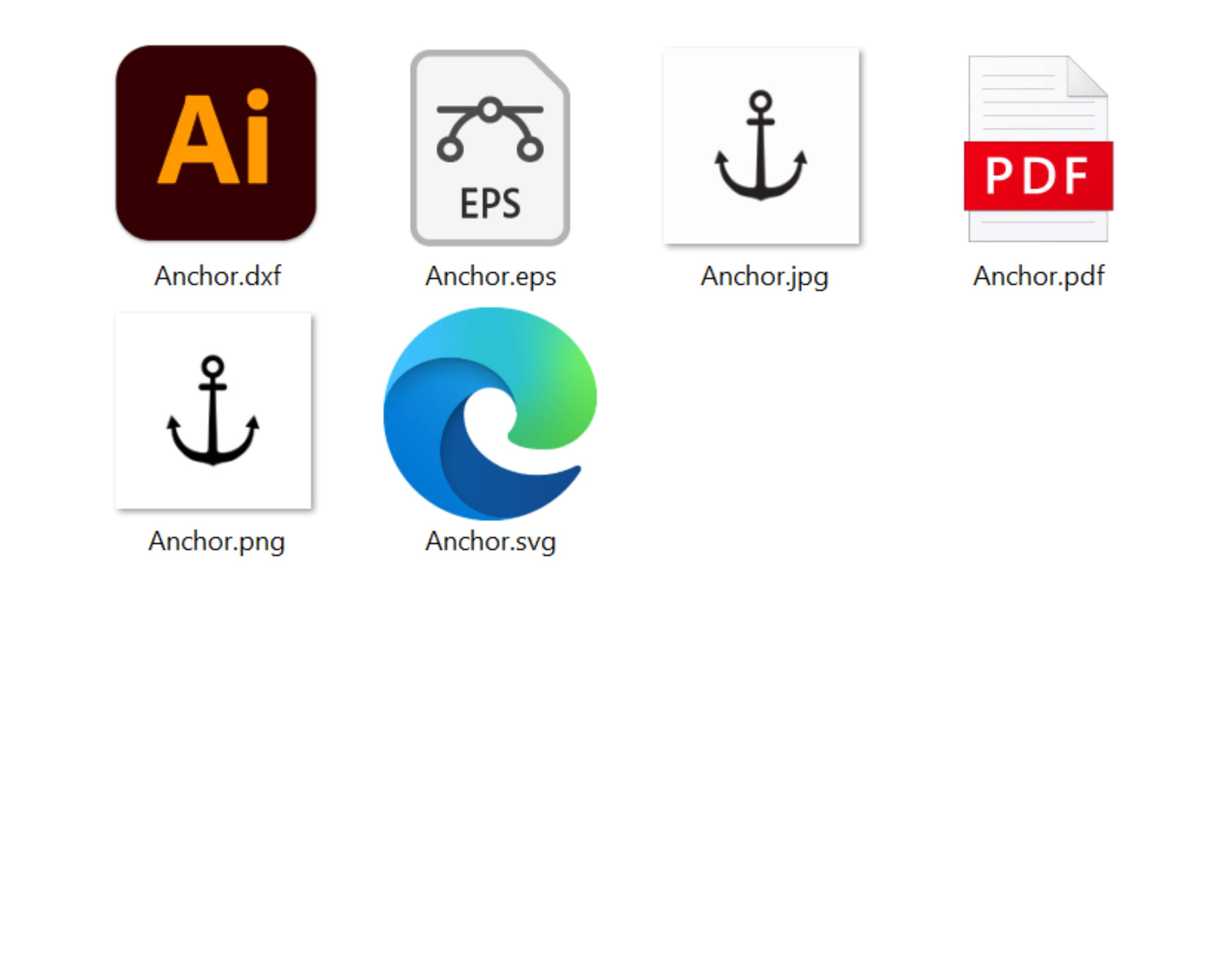 Anchor Svg, Anchor Vector File, Svg, Png, Dxf, Pdf, Jpeg, Svg, Anchor ...