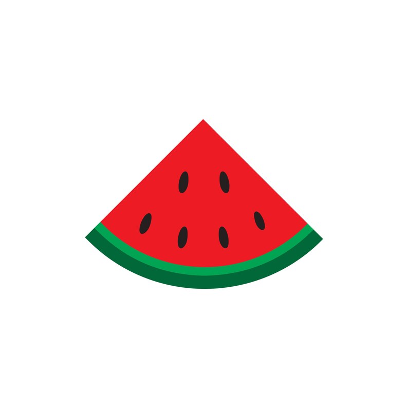 Watermelon Svg Bundle 5 Designs, Layered Watermelon Slices Svg ...