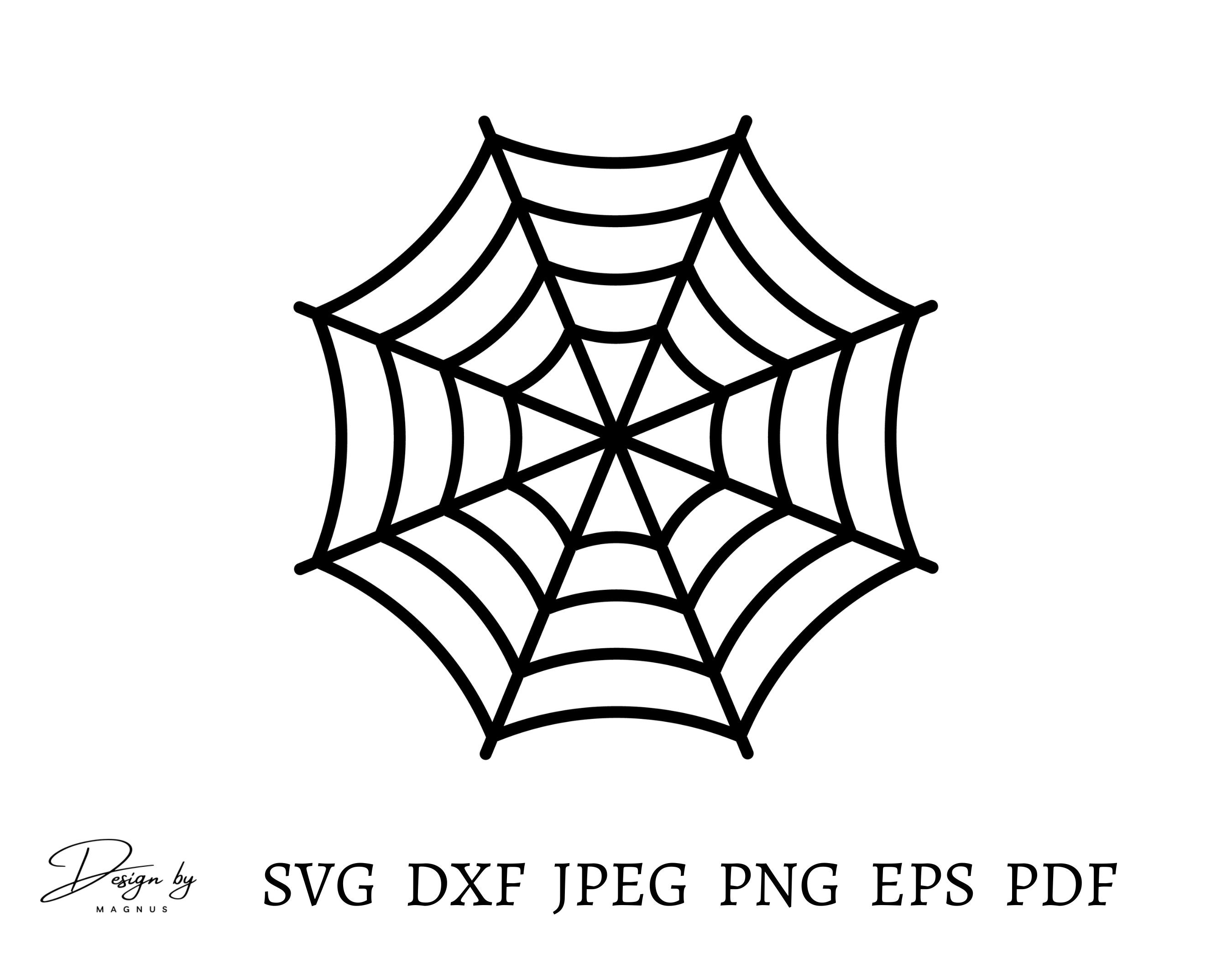 Spider Web Svg Spiders Web Png Halloween Design Halloween - Etsy UK