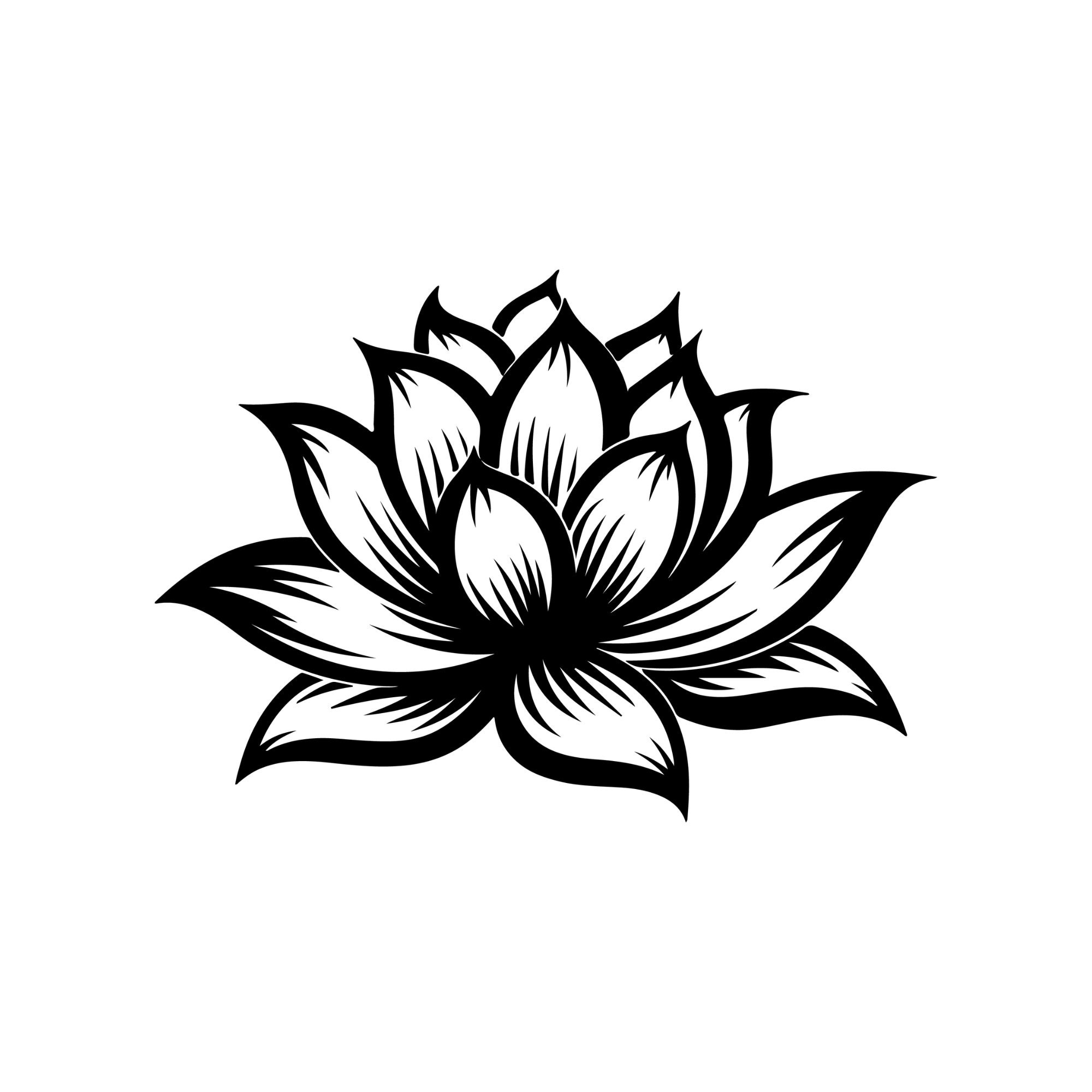 Lotus Flower Svg, Lotus Png, Lotus Flower Art, Lotus Flower Cut File ...