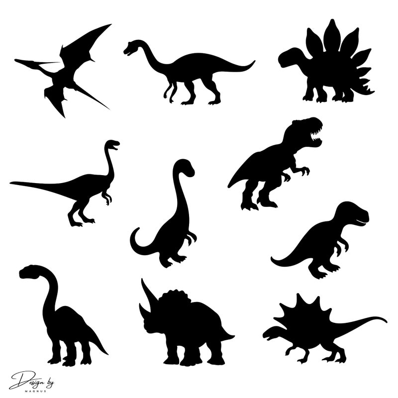 Dinosaur Svg - Etsy