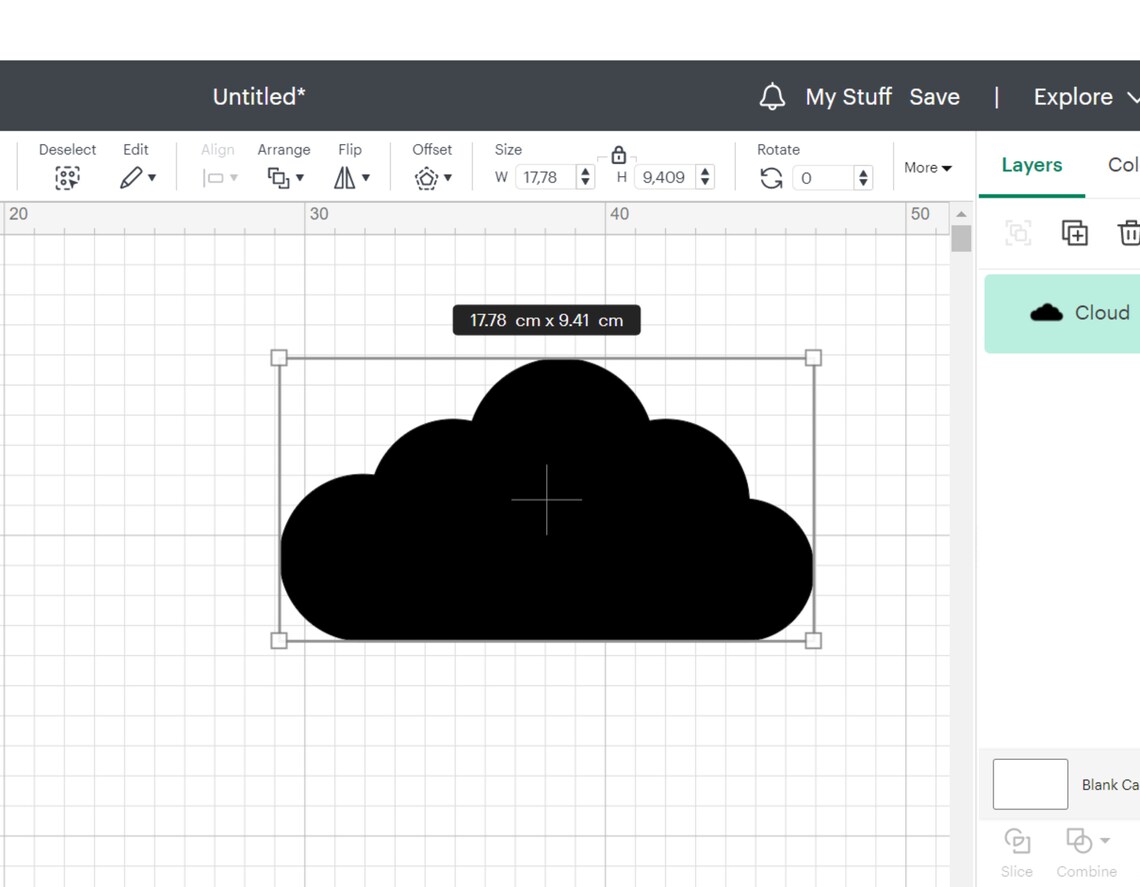Cloud Svg, Cloud Cut File, Cloud Silhouette, Cloud Vector File, Svg ...