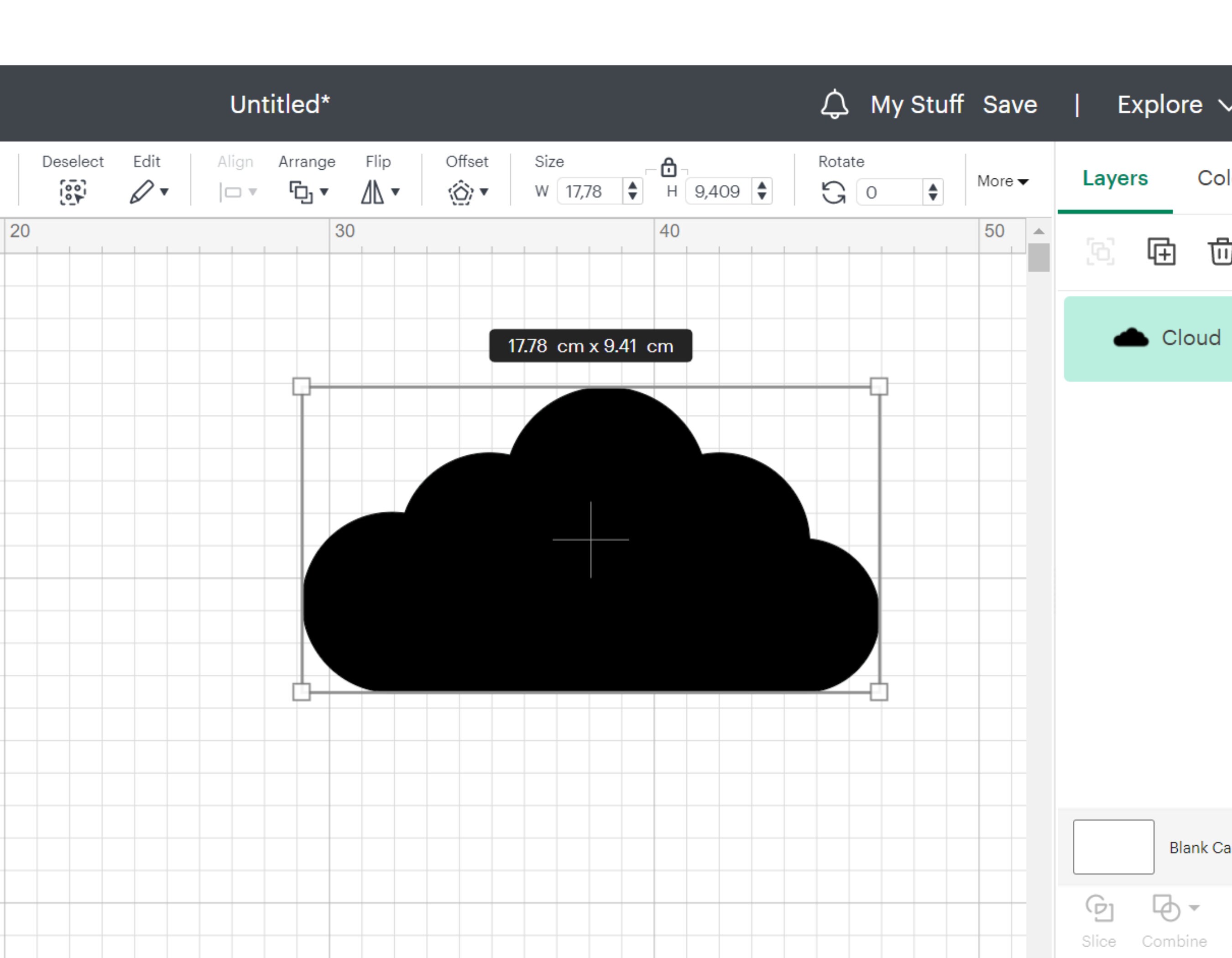 Cloud Svg, Cloud Cut File, Cloud Silhouette, Cloud Vector File, Svg ...