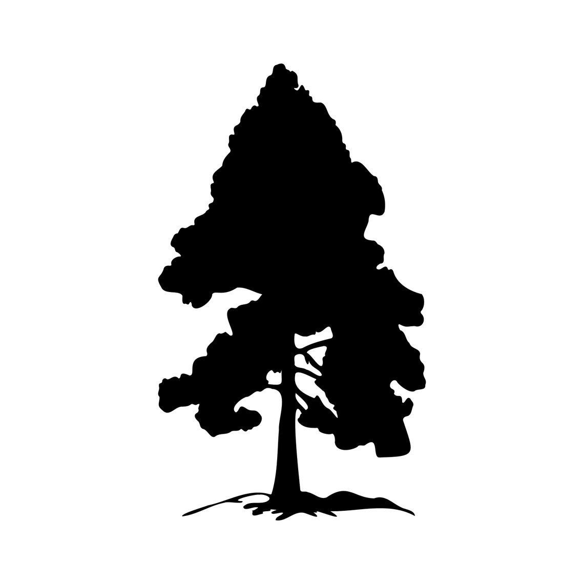 Pine Trees Svg Bundle, 12 Designs, Tree Svg Cut File, Tree Cricut Svg ...