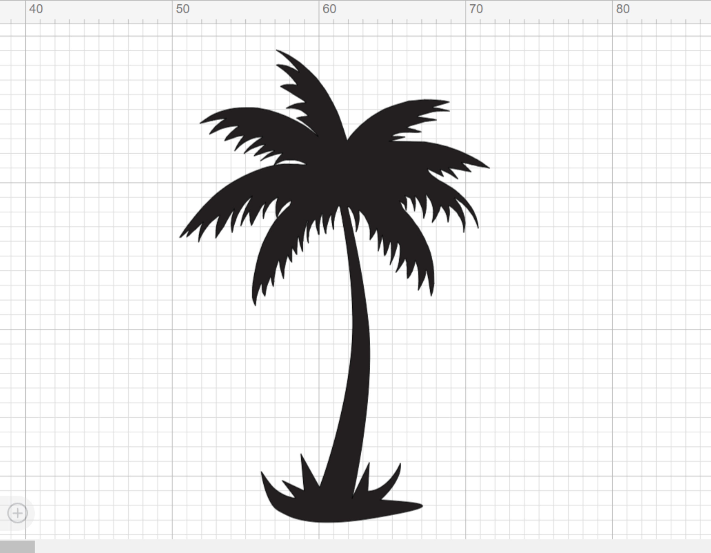 Palm Tree SVG, Palm Tree Vector File, Silhouette, Palm Tree Eps, Palm ...