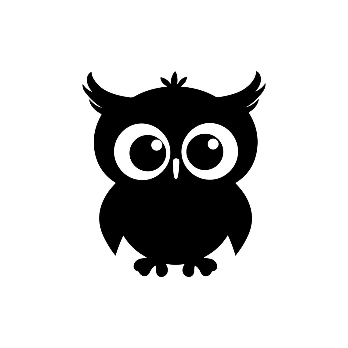 Owl Svg, Owl Clip Art, Owl Design, Cute Owl Svg, Owl Vector File, Svg ...
