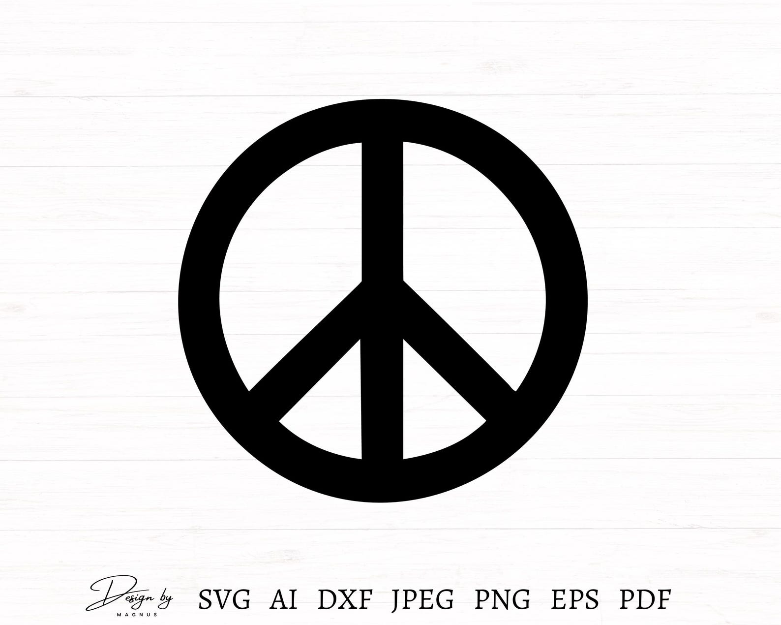 Peace Sign Svg File, Peace Sign Png, Peace Sign Vector File, Peace Sign ...