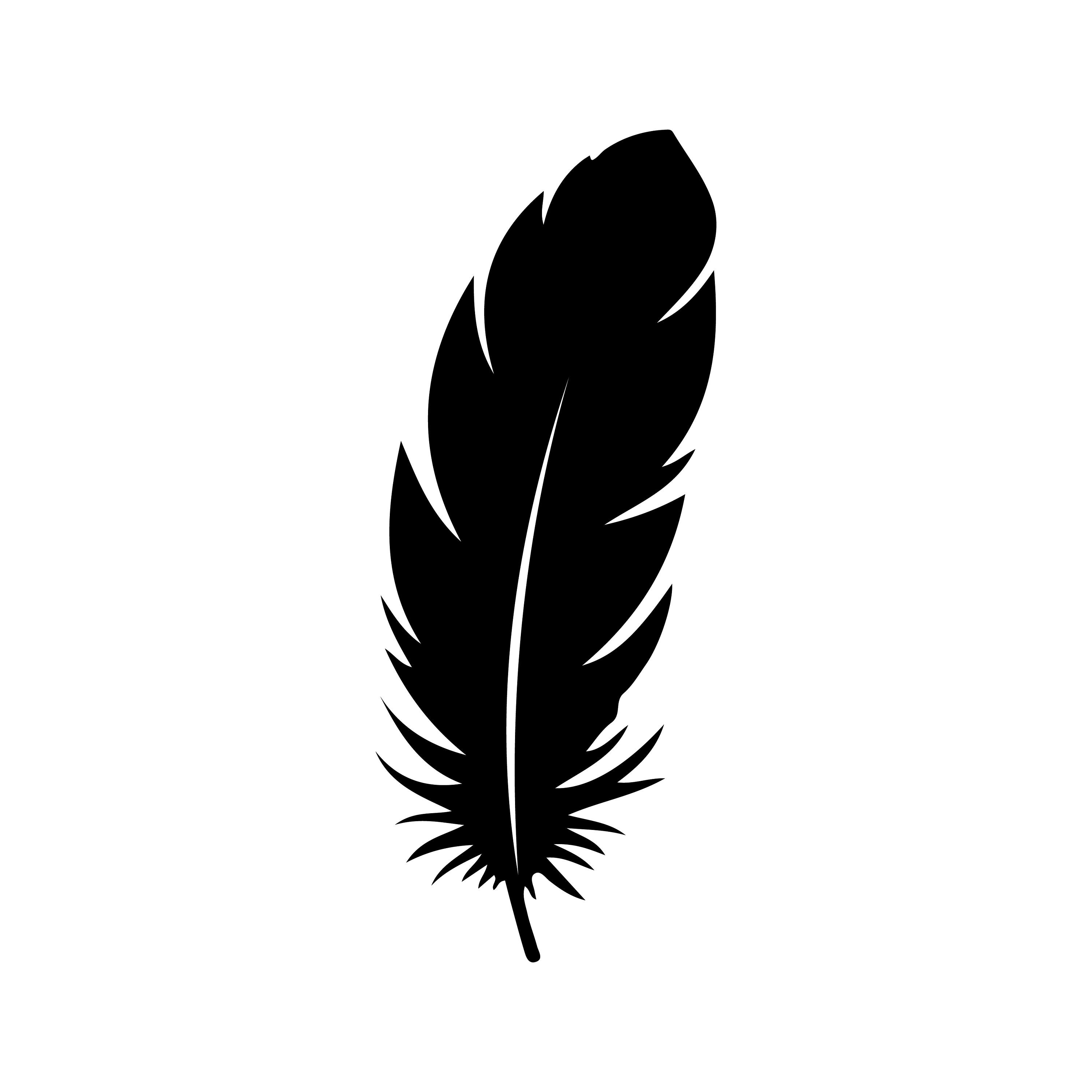 Feather Svg Bundle 20 Designs, Feather Cut Files for Cricut, Feather ...
