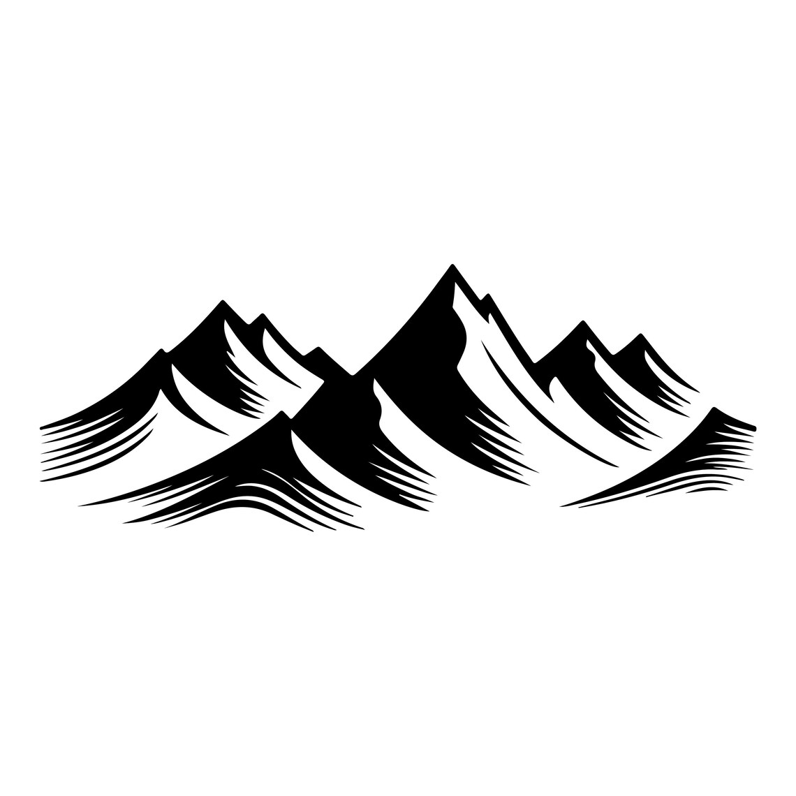 Mountains and Wildlife Svg Bundle, Outdoors Svg, Hiking Svg, Bear Svg ...