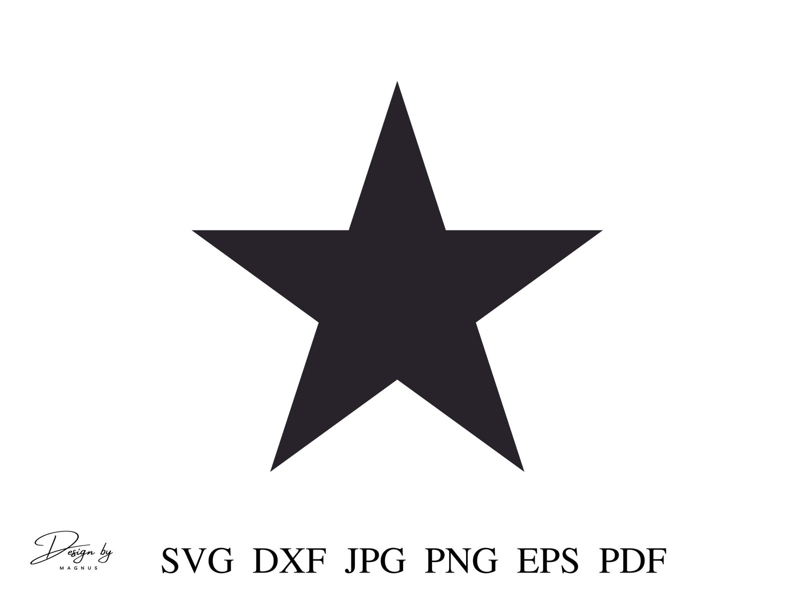 Star Svg, Star Shape Cut File, Star Clipart, Star Design for Cricut ...