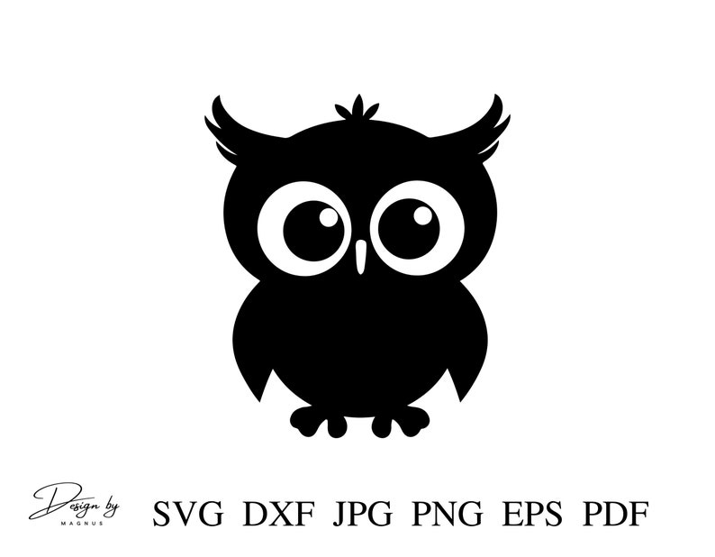 Owl Svg Owl Clip Art Owl Design Cute Owl Svg Owl Vector - Etsy