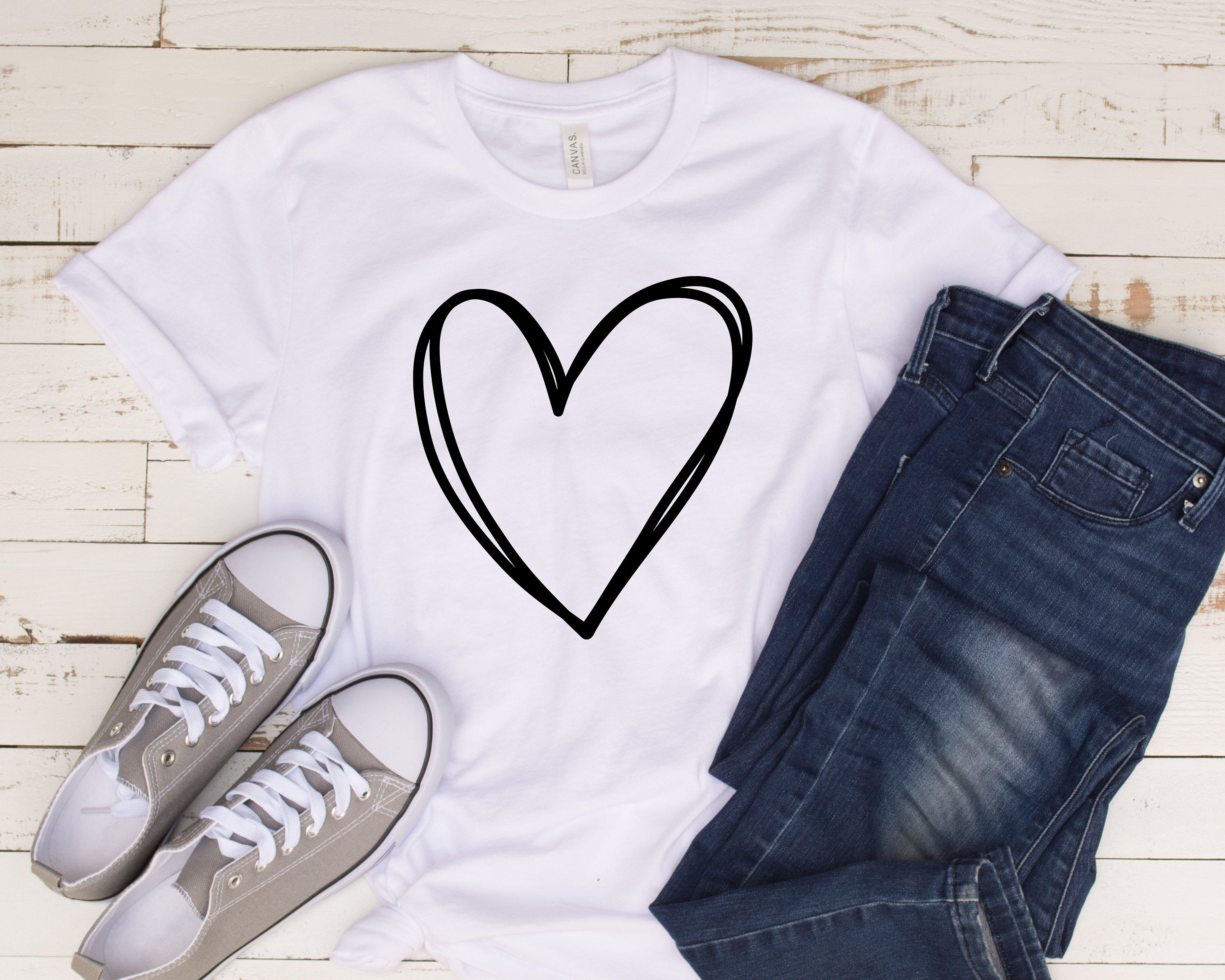 Handdrawn Doodle Heart, Doodle Heart Svg, Heart Svg, Svg Files Doodle ...