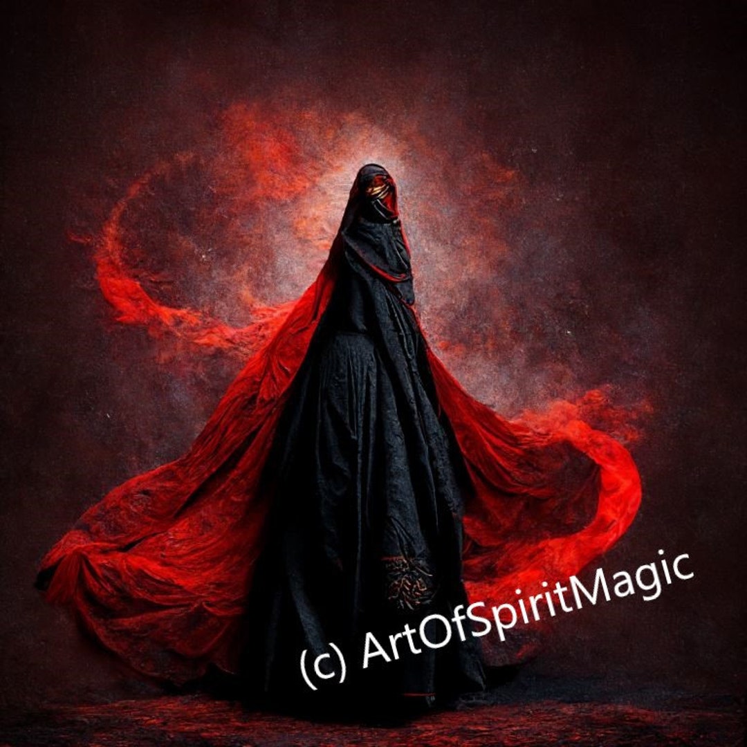 Lilith Dark Goddess Secretly Veiled 7 - Etsy