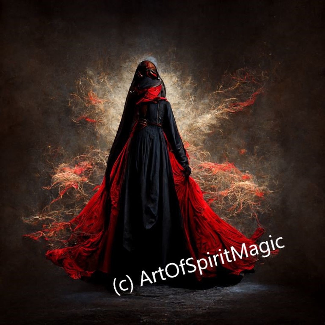 Lilith - Dark Goddess - Secretly Veiled #12 - Etsy