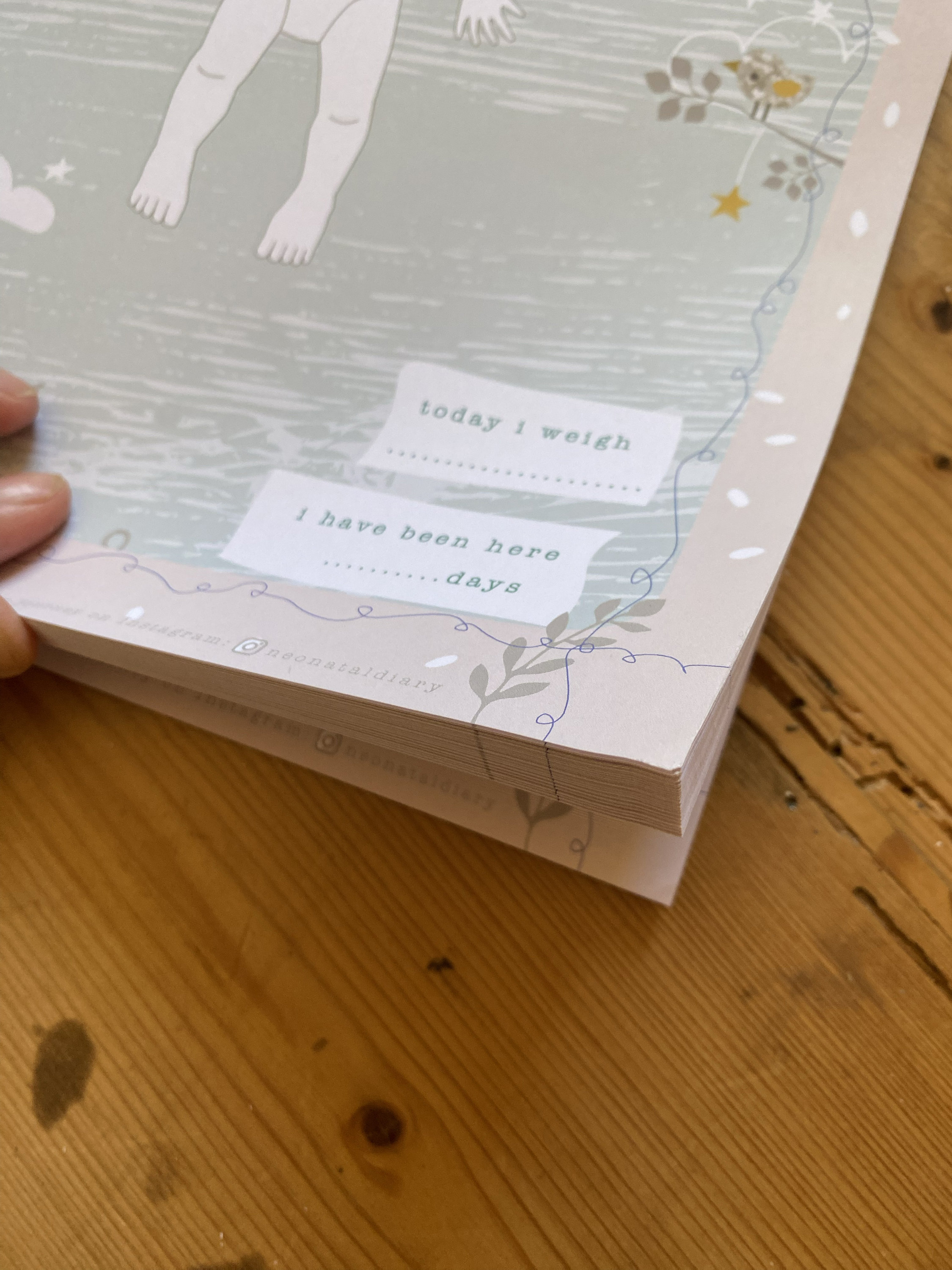 My Neonatal Diary is a Visual Template to Help Track Babies' Care (and ...