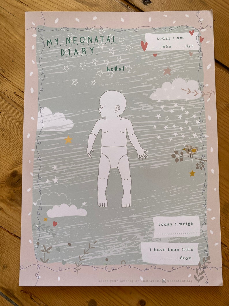 My Neonatal Diary is a Visual Template to Help Track Babies' Care (and ...