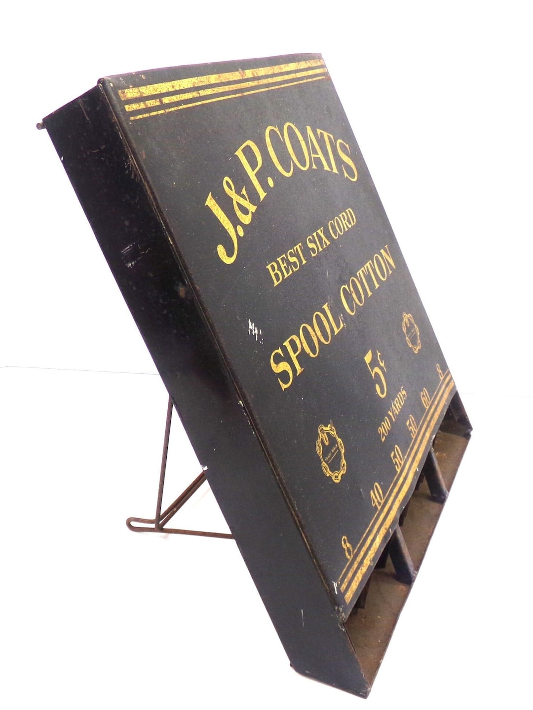 J & P Coats Spool Thread Display Cabinet - Etsy