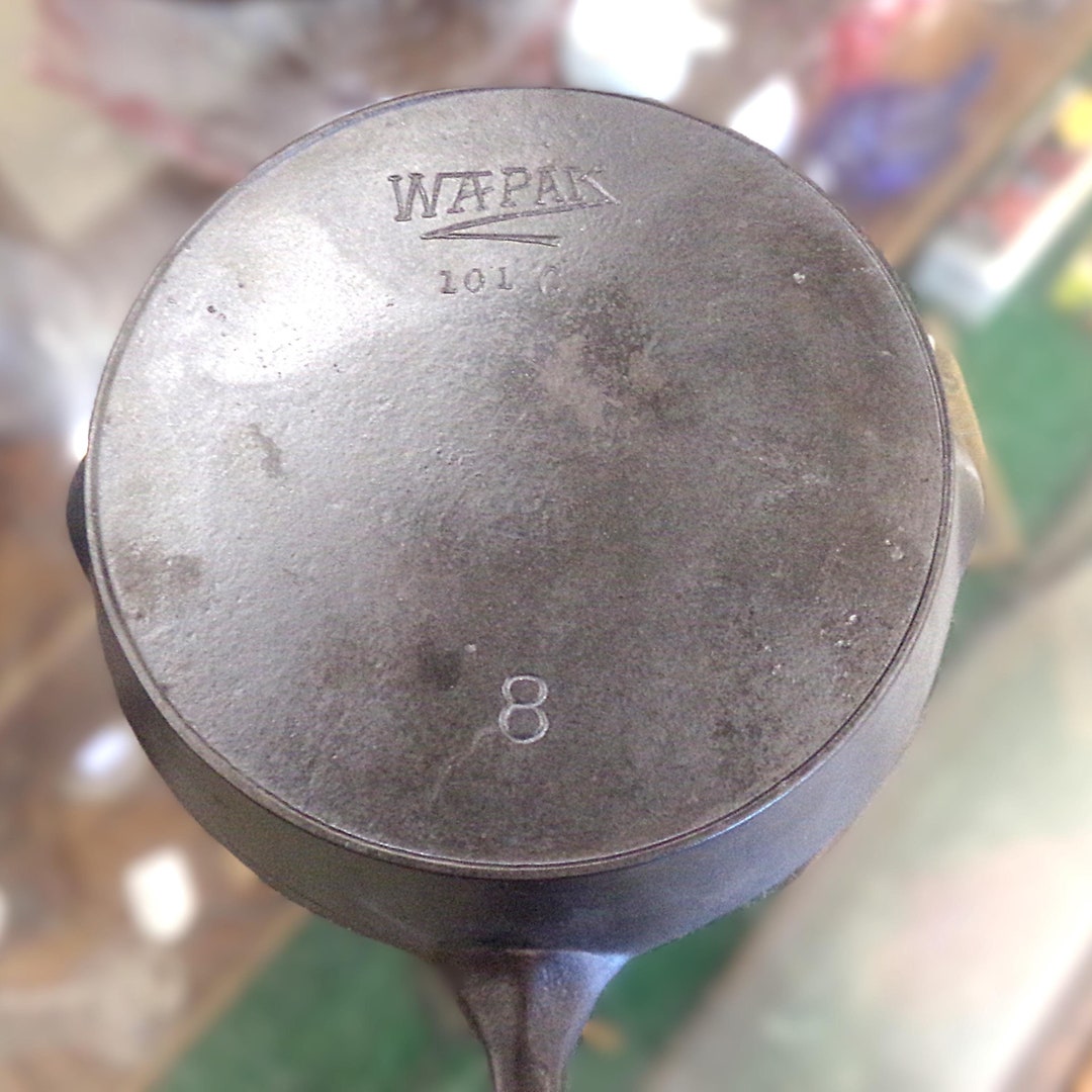 Wapak Z Logo #8 Cast Iron Skillet Wapakoneta Ohio 1910's - Etsy