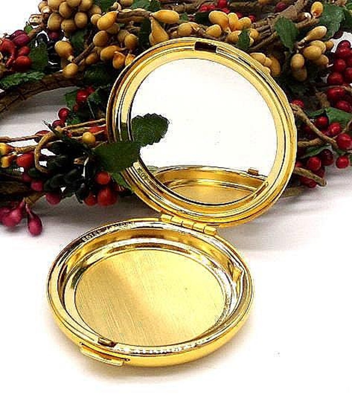 Estee Lauder Compact for Pressed Powder...intertwined Ring De - Etsy