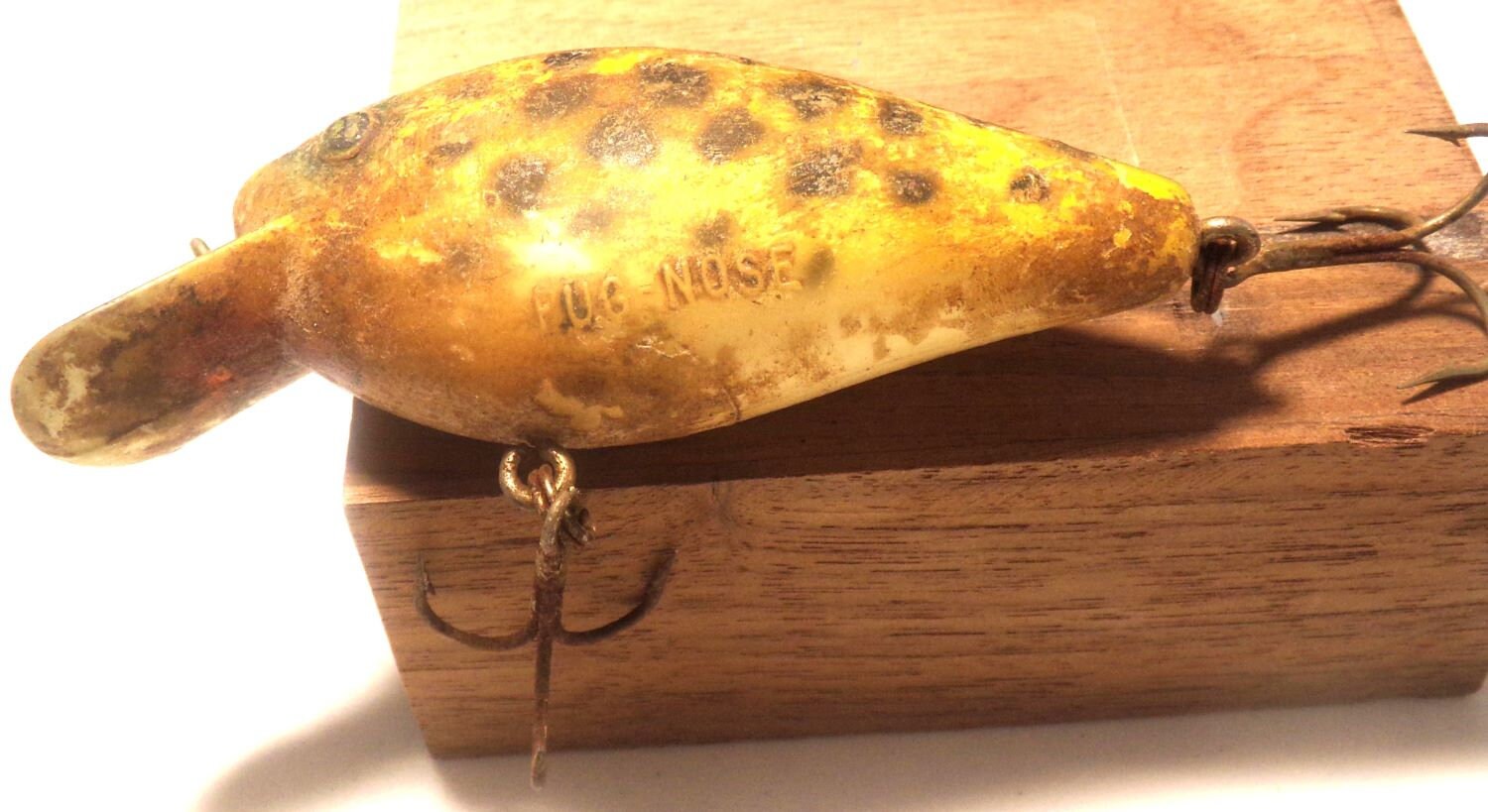 Arbogast Pug Nose Lure...vintage... Wooden - Etsy