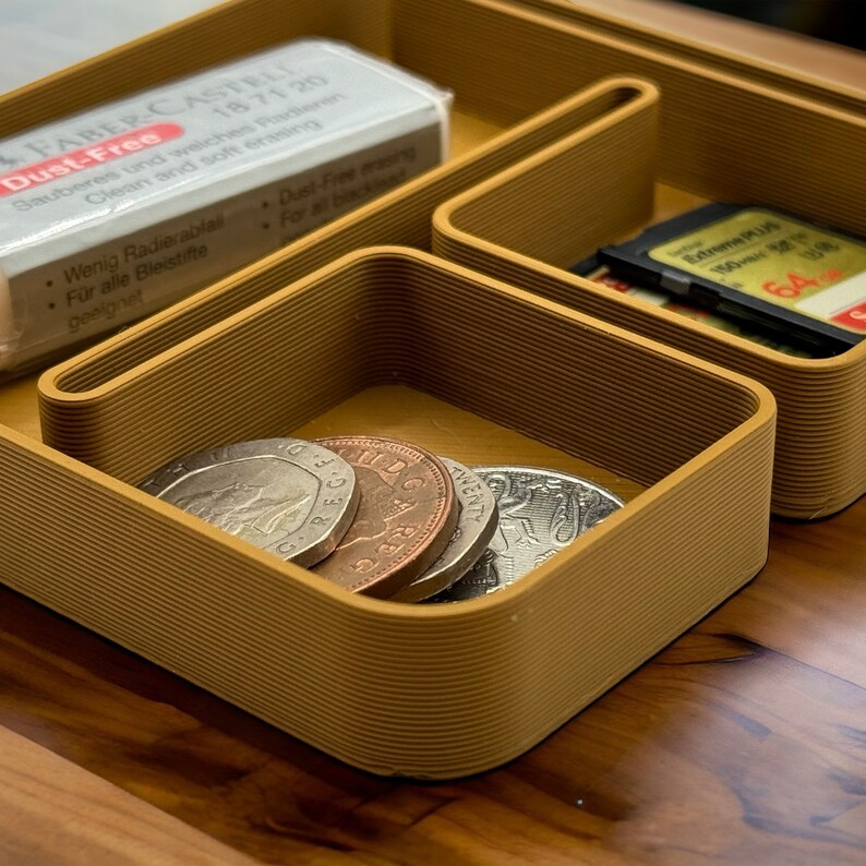 Desk Tray Desk Organiser Wave Collection - Etsy