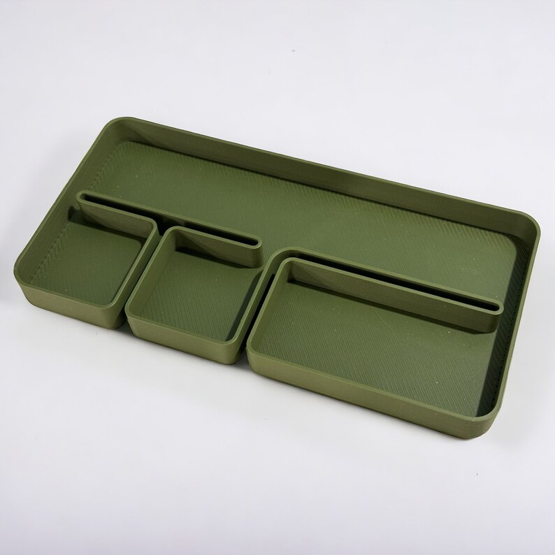Eco-friendly Designer Desk Tray | Unique 3D Printed Texture / "wave ...