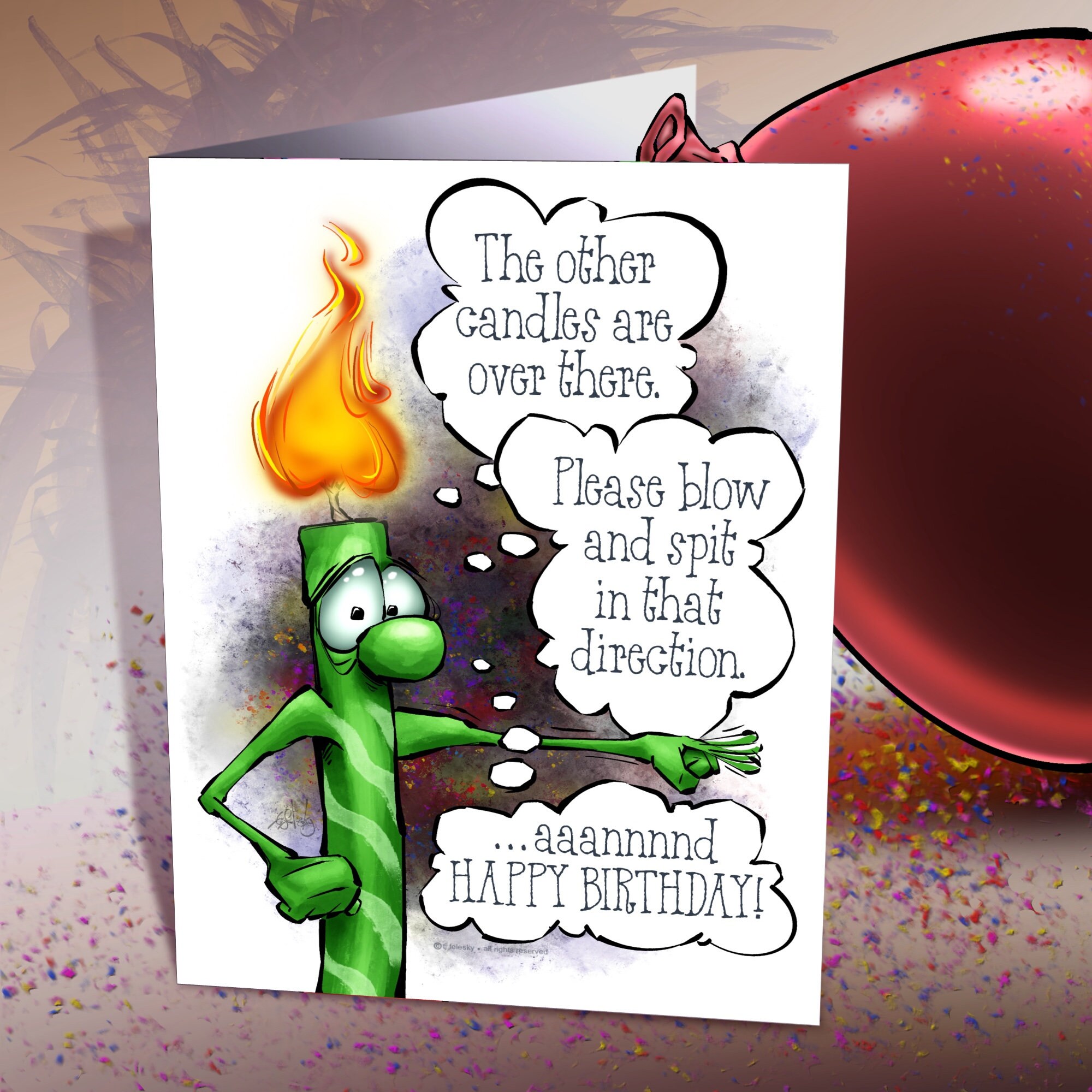 Humorous Birthday Digital E-card - Etsy