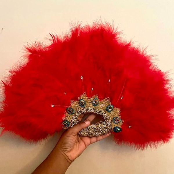 African Fan - Etsy UK