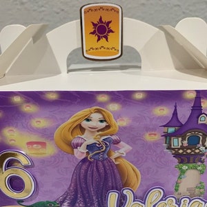 Tangled Gabble Boxes, Tangled Favor Boxes, Princess Favor Boxes ...