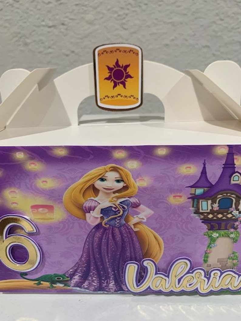 Tangled Gabble Boxes, Tangled Favor Boxes, Princess Favor Boxes ...
