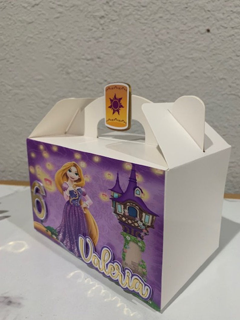 Tangled Gabble Boxes, Tangled Favor Boxes, Princess Favor Boxes ...