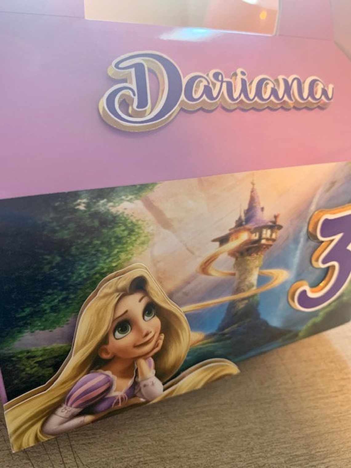 Rapunzel Candy Boxes, Tangled Candy Boxes, Princess Party Candy Boxes ...