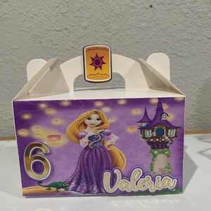 Tangled Gabble Boxes, Tangled Favor Boxes, Princess Favor Boxes ...