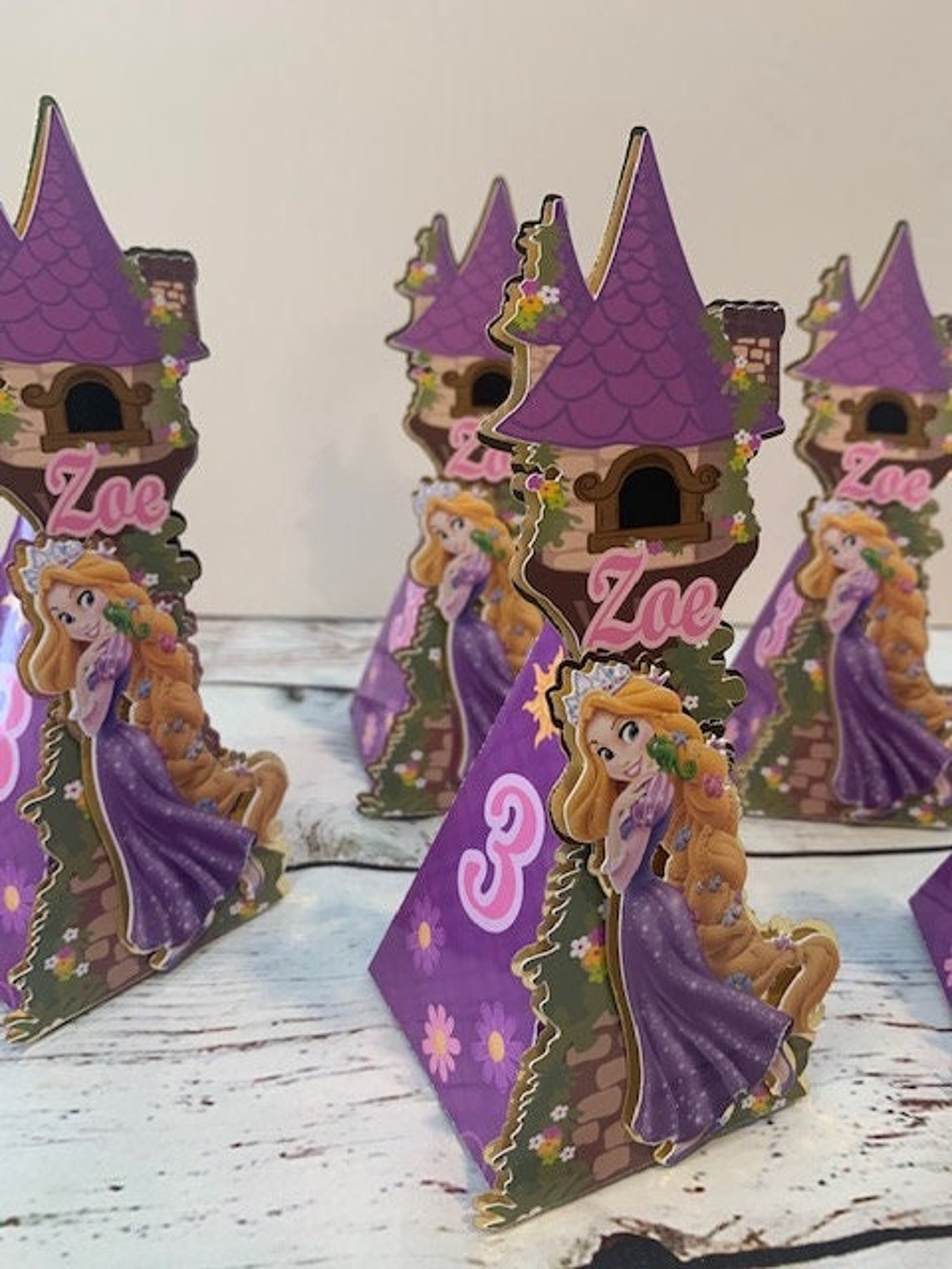 Rapunzel Favor Boxes Tangled Favor Boxes Princess Favor - Etsy