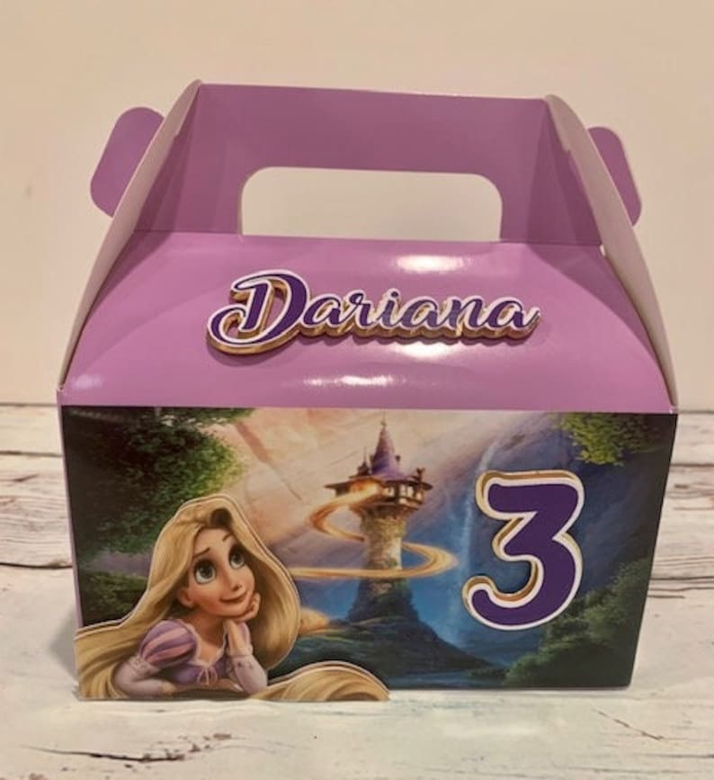 Rapunzel Candy Boxes, Tangled Candy Boxes, Princess Party Candy Boxes ...
