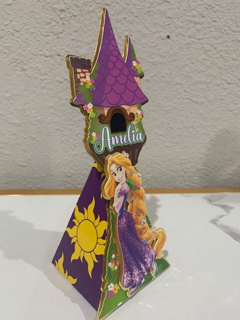 Rapunzel Favor Boxes, Tangled Favor Boxes, Princess Favor Boxes, Candy ...