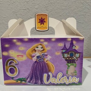 Tangled Gabble Boxes, Tangled Favor Boxes, Princess Favor Boxes ...