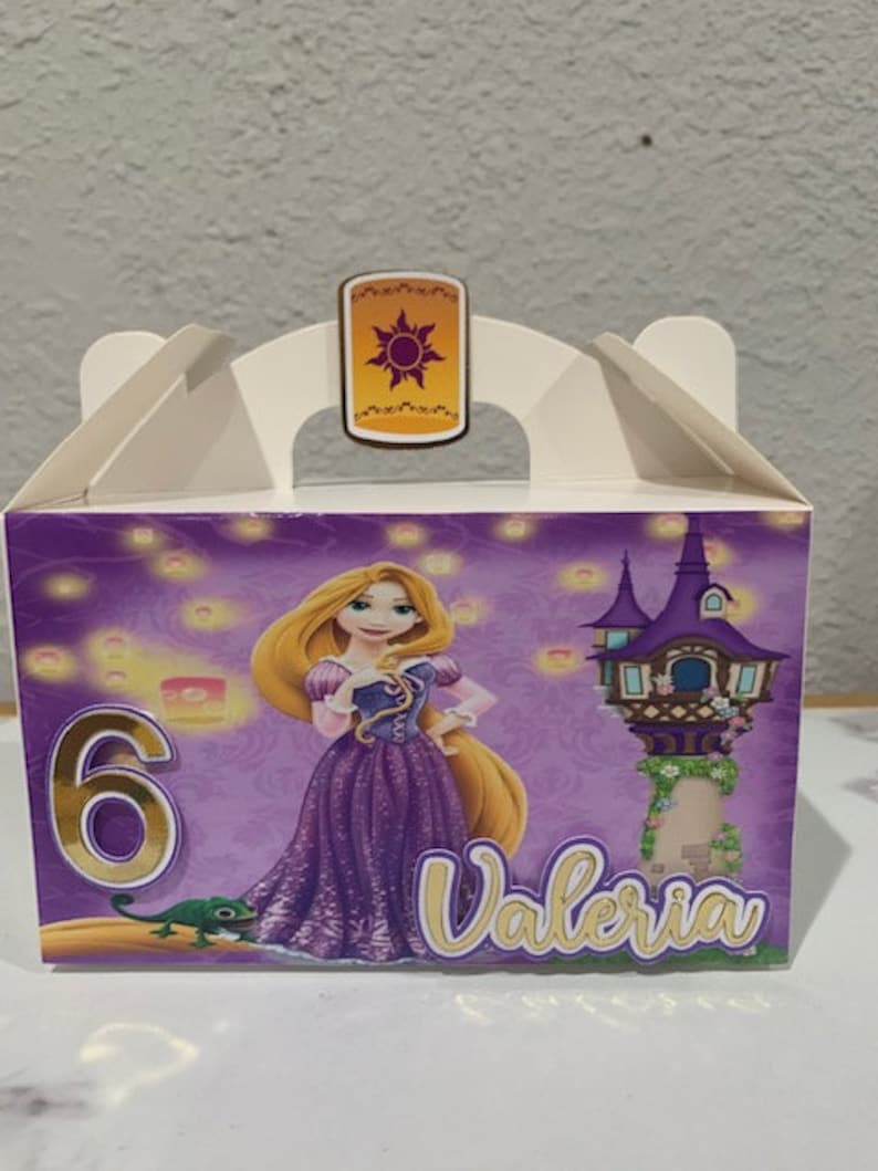 Tangled Gabble Boxes, Tangled Favor Boxes, Princess Favor Boxes ...