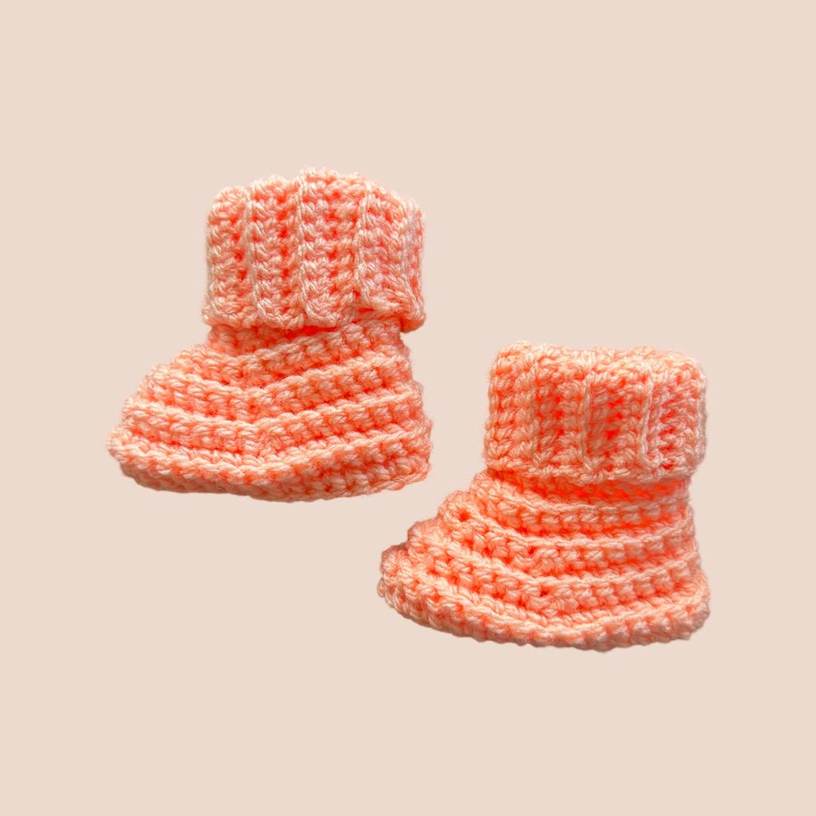 Handmade Baby Booties / Crochet Baby Booties / Baby Shower Gift / Baby ...