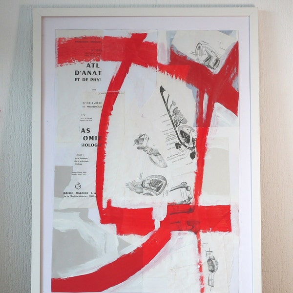 Mixed Media Poster - Etsy