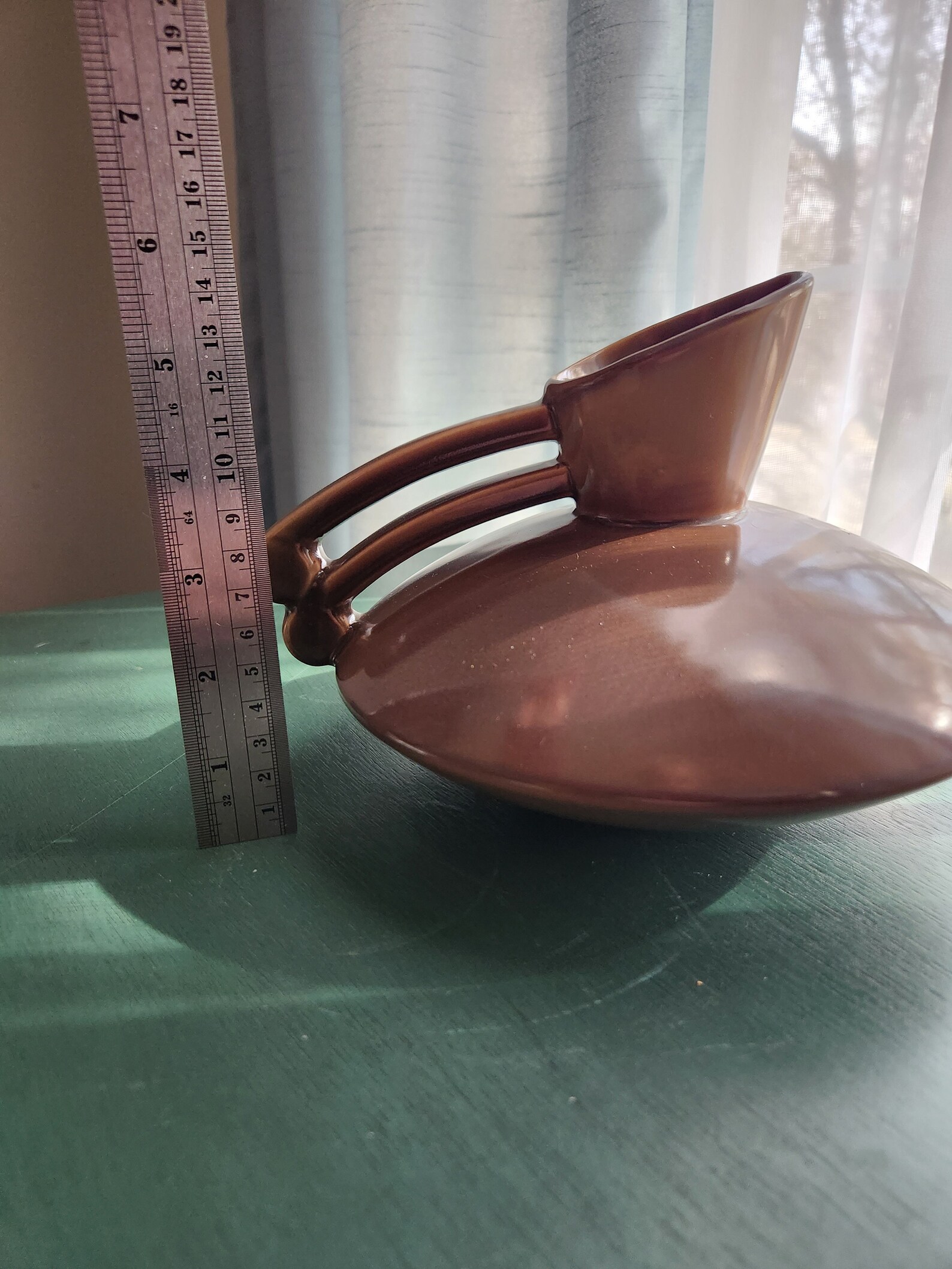 Vintage Red Wing Pottery Double Handle Carafe / Small Pitcher - Etsy