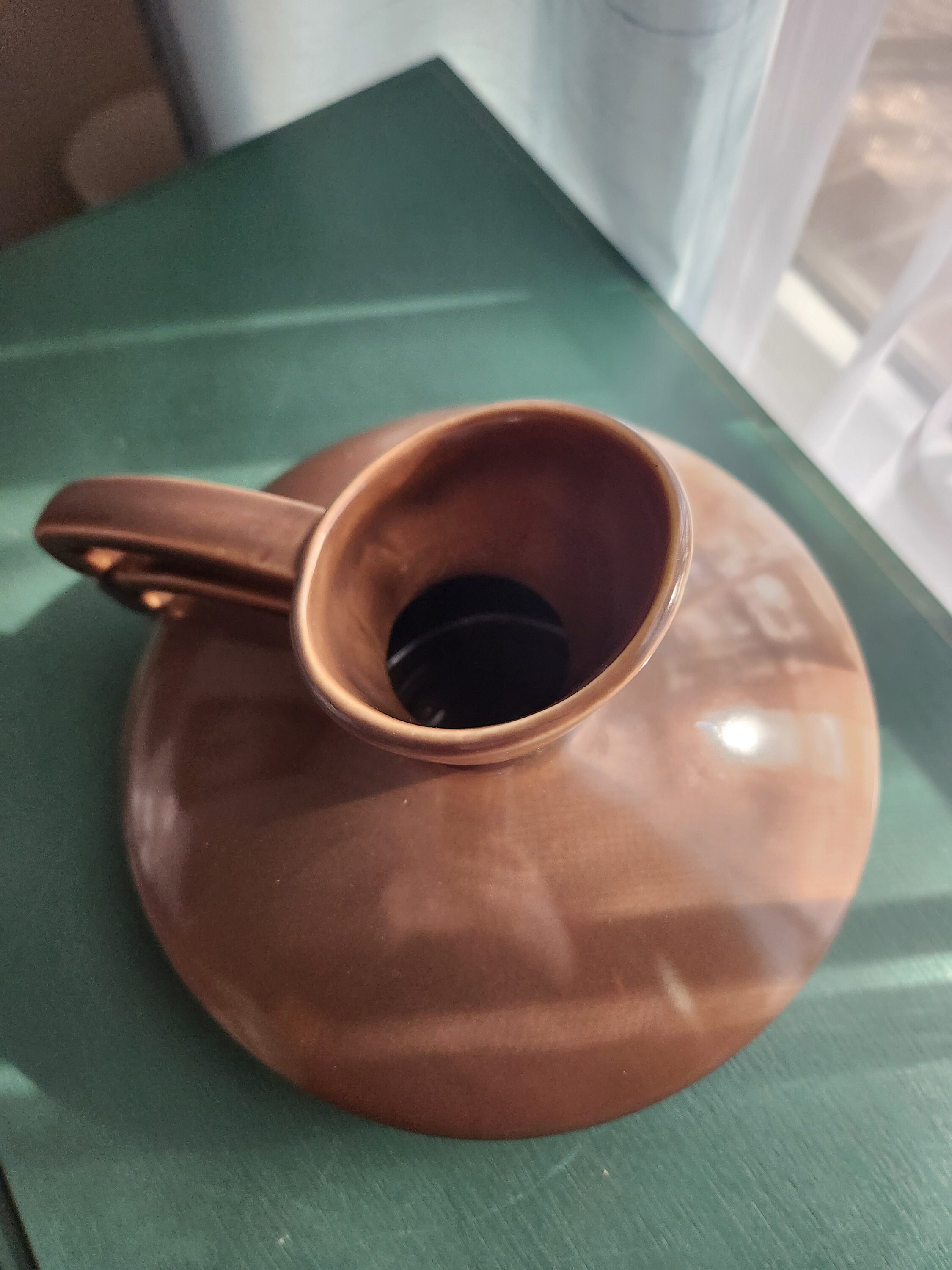 Vintage Red Wing Pottery Double Handle Carafe / Small Pitcher - Etsy