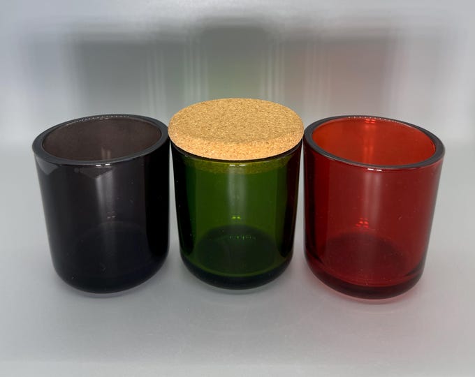 Set of 12 Tapered Cork Lids for Ceramic Vessels. Vessel NOT Included ...